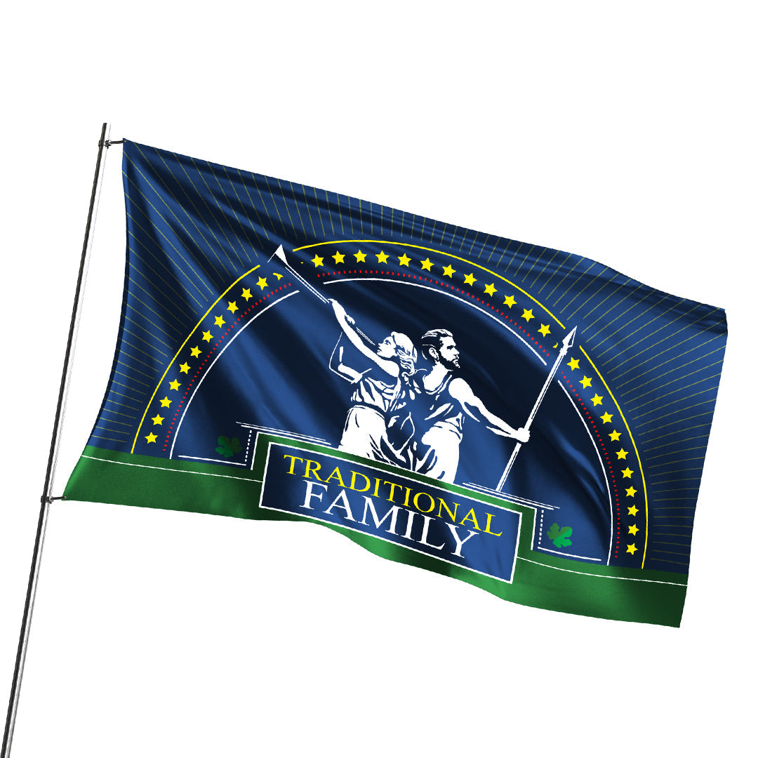 Traditional Family Flag (4 x 6) – Traditional Family - USA